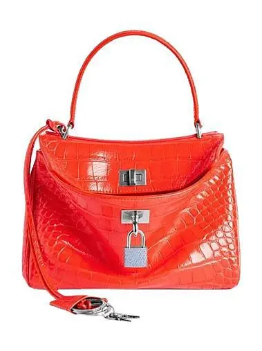 Balenciaga Rodeo Handbag Mini - Pop Orange