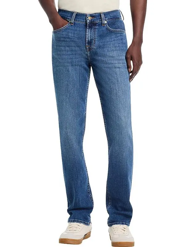 7 For All Mankind Slimmy Slim Straight Fit Jeans - Brink