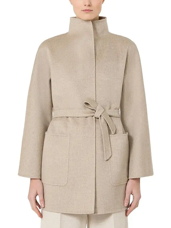 Max Mara Mxmedile Coat - Sand