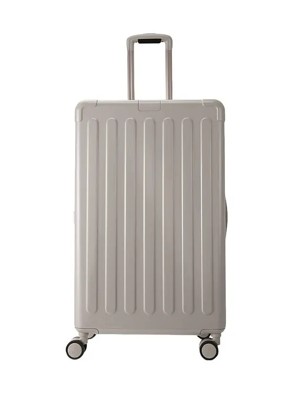 HEDGREN Hedge Glossy Large Expandable Spinner Checked Bag - Pebble