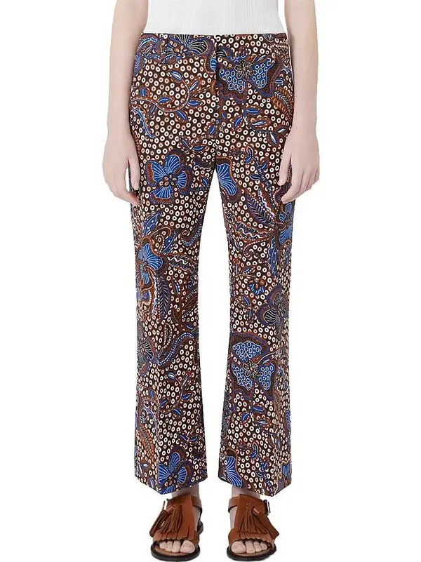 Max Mara Wkdonde Printed Pants - Tobacco
