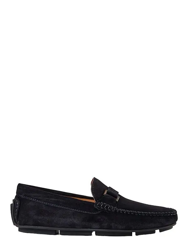 Bruno Magli Tazio Loafers - Navy Suede