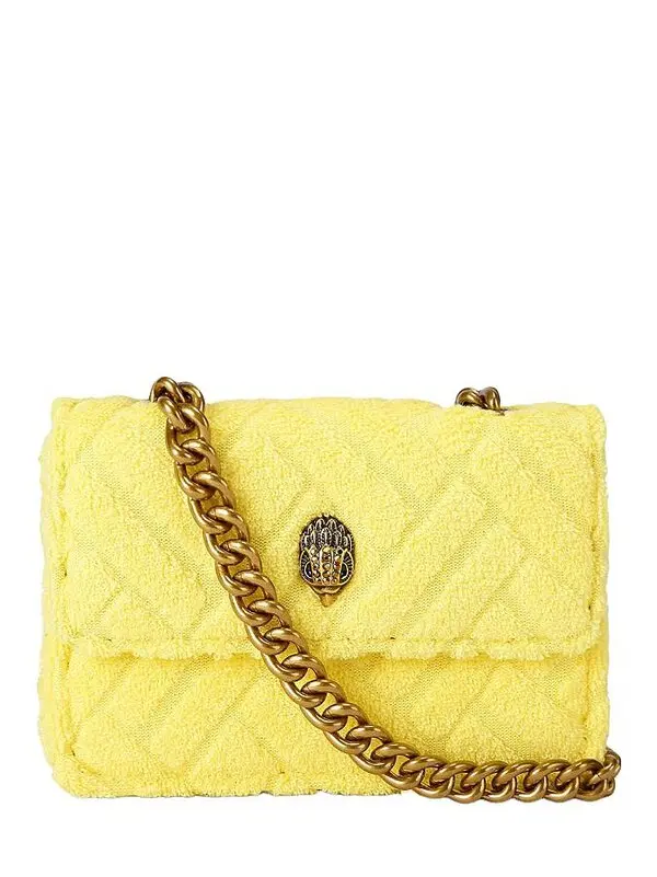 Kurt Geiger Micro Kensington Crossbody Bag - Yellow