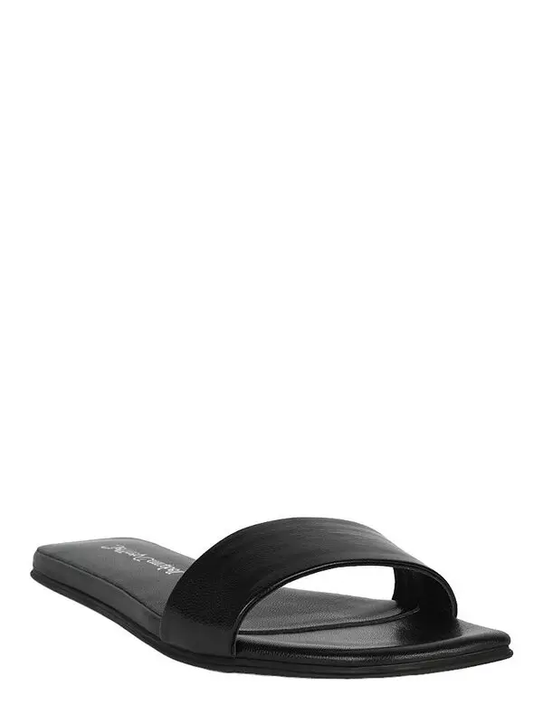 Jeffrey Campbell Slides - Black