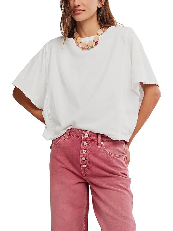 Free People Next Level Tee - Clean Ivory