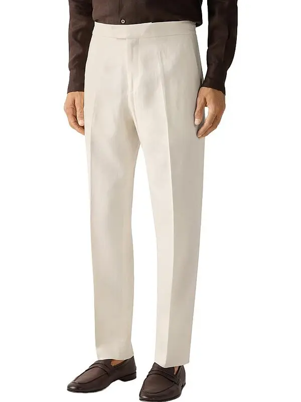 Zegna Oasi Lino Pants - White