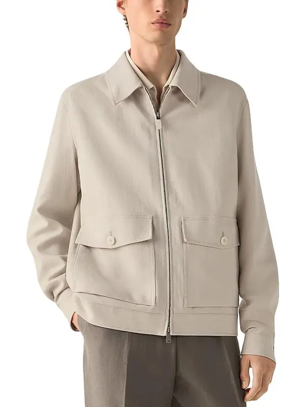 Zegna Oasi Lino Blouson - White