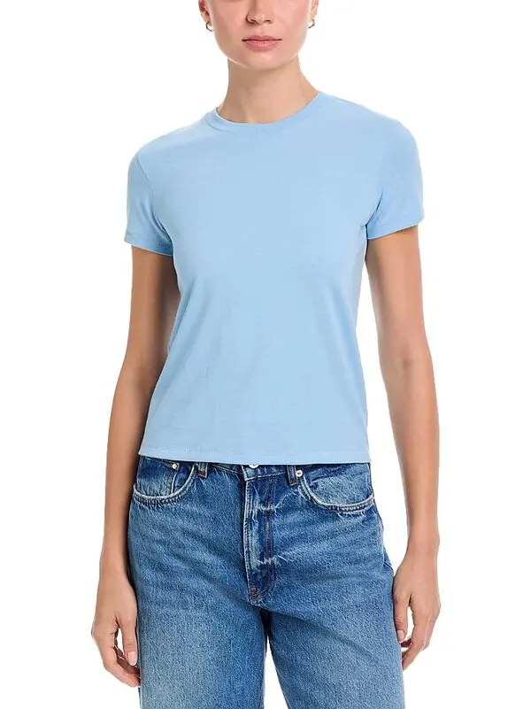 FRAME The Vintage Baby Tee - Powder Blue
