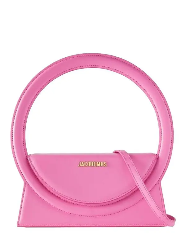 Jacquemus Leather Shoulder Bag - Pink