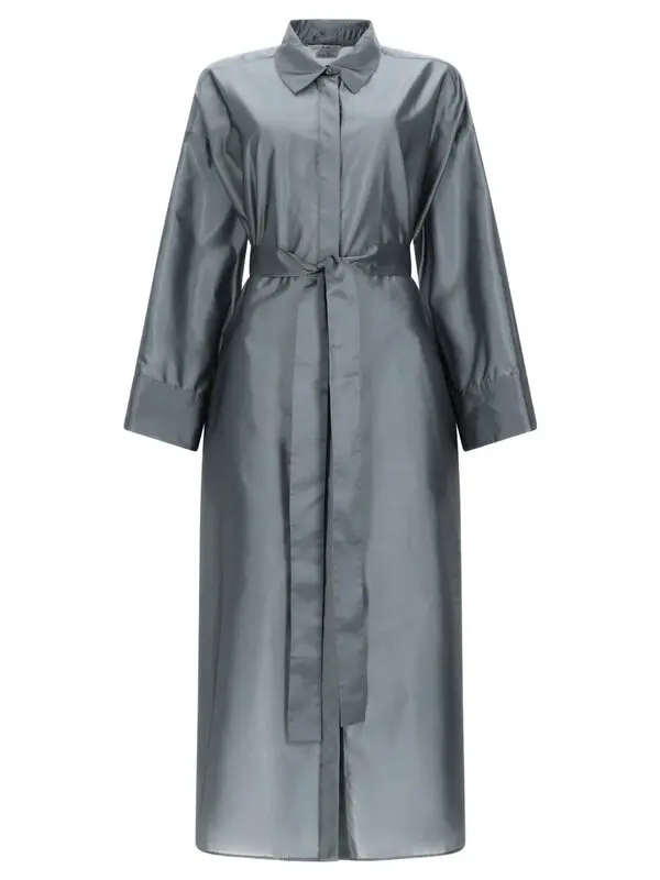 Max Mara Anna Shirt Dress - Blue