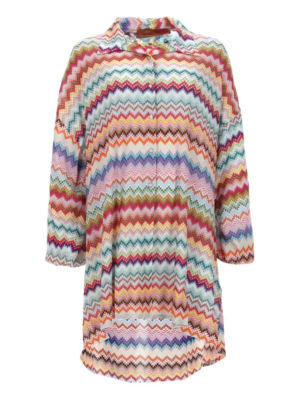 Missoni Viscose Lamé Blouse - Multicolour