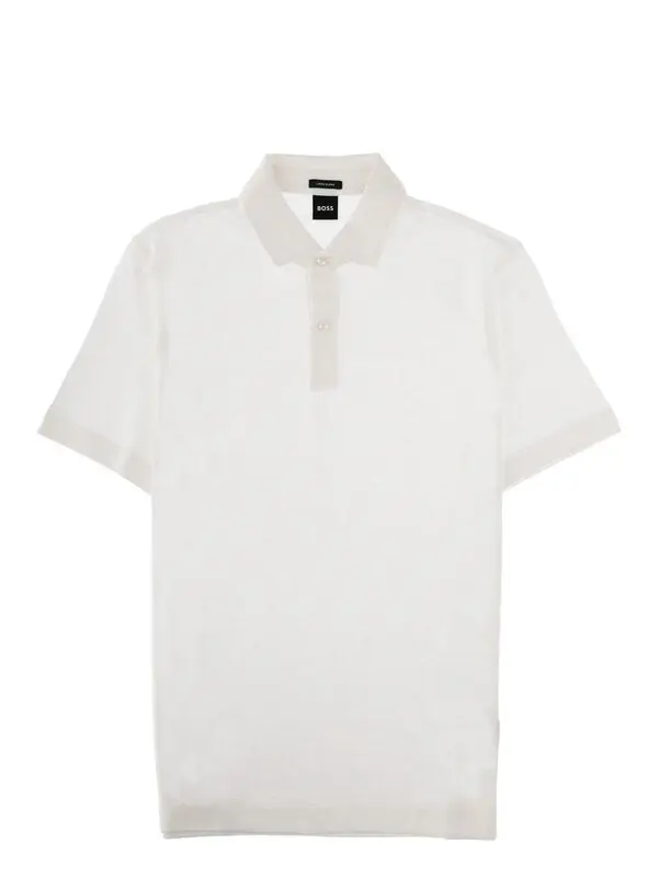 BOSS Polo "h-press - White