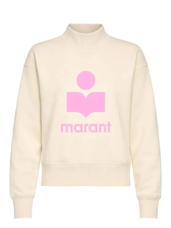 MARANT ETOILE Felpa "moby - Ivory