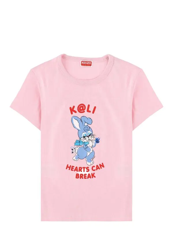 Kenzo Cartoon T-shirt - Pink