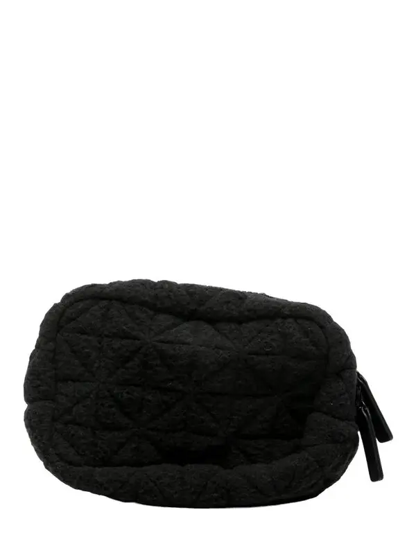 VEECOLLECTIVE Quilted Belt Bag - Black