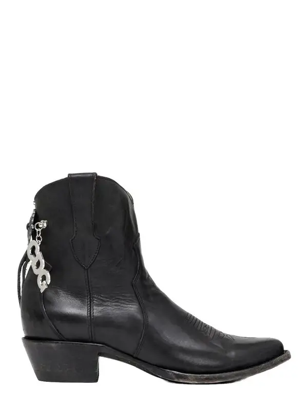 Comme Des Garçons X Mexicana Leather Boots - Black