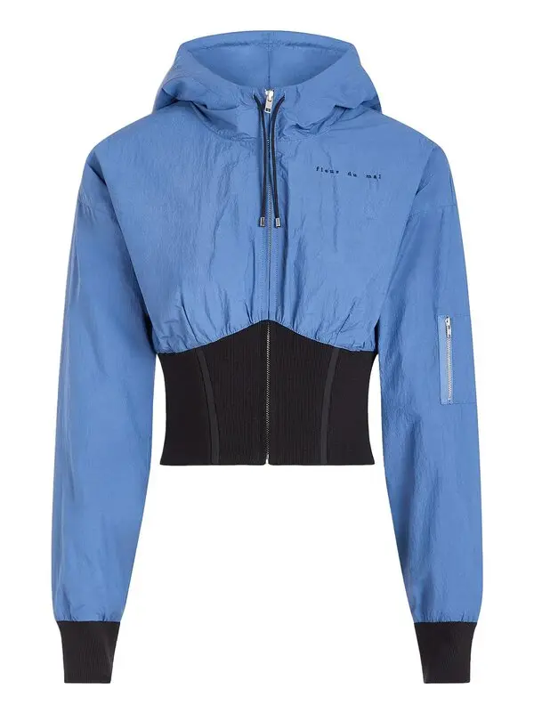 FLEUR DU MAL Warm Up Jacket - Storm Blue