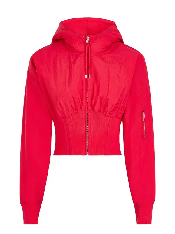 FLEUR DU MAL Warm Up Jacket - Raspberry Jam