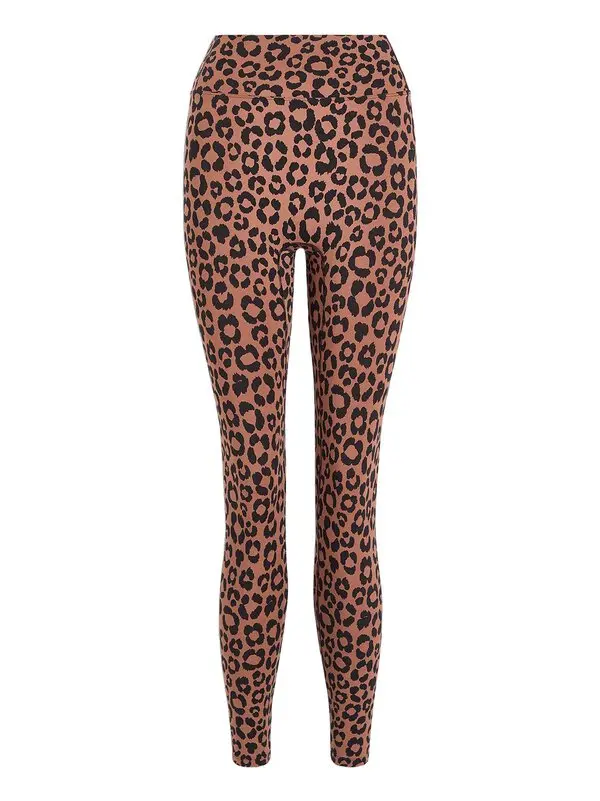 FLEUR DU MAL Sculpt Legging - Neutral Leopard