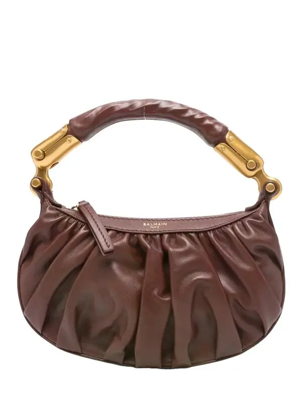 Balmain Bène Mini Tote - Brown