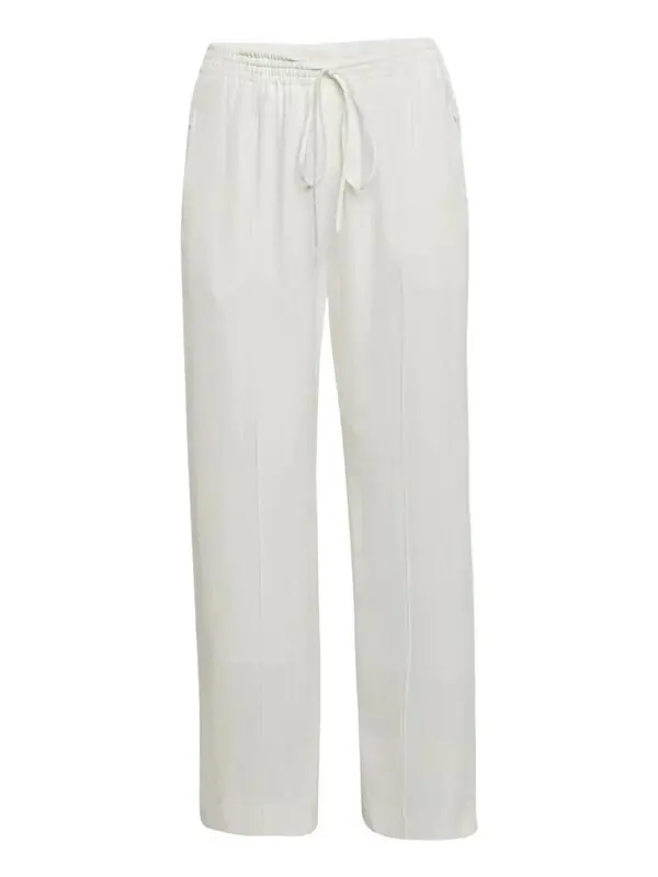Chloé Drawstring Trousers - White