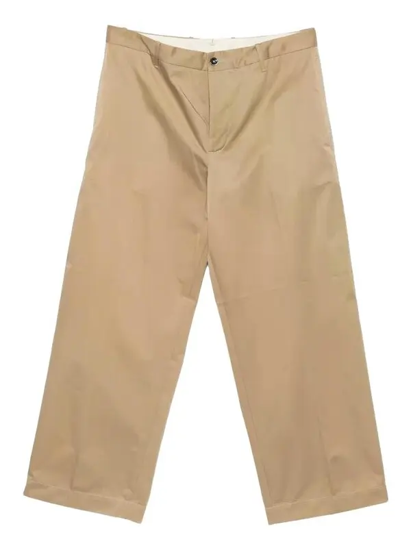 NINE:INTHE:MORNING Button-fastening Trousers - Neutrals