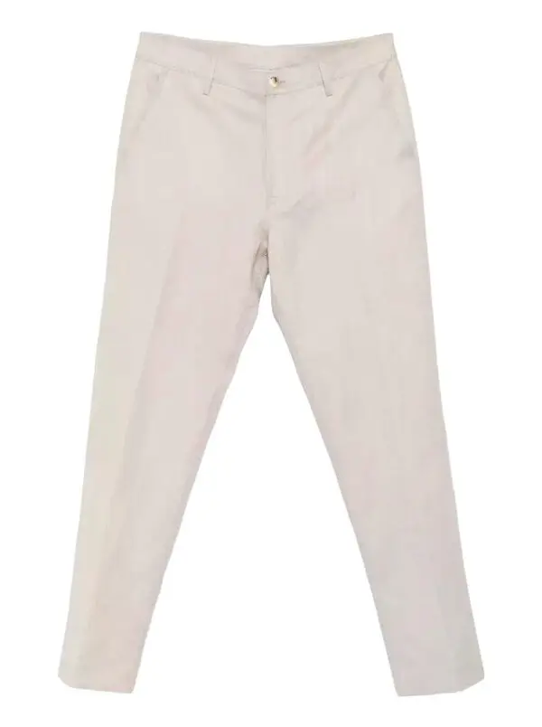 Canali Button-fastening Trousers - Neutrals