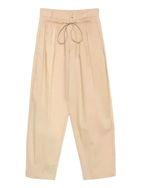 ANIYE BY Drawstring Closure Trousers - Neutrals