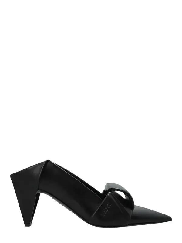 Loewe Origami Leather Pumps - Black