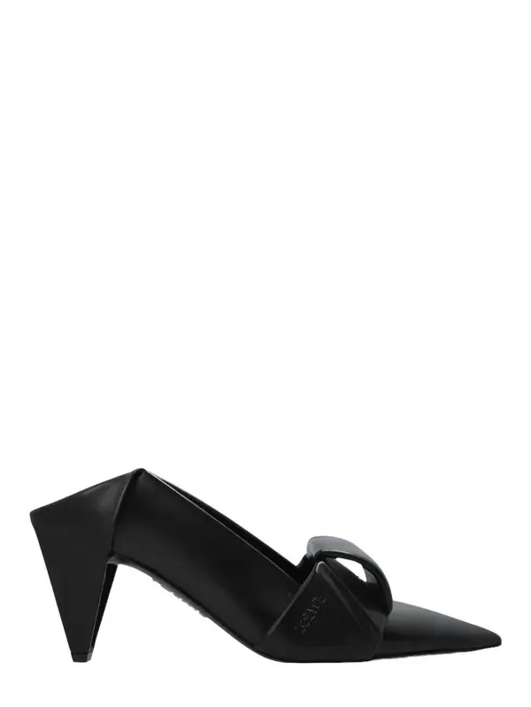 Loewe Origami Leather Pumps - Black