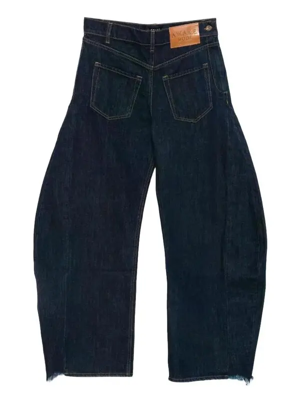 A.W.A.K.E. Mode Mirror Side-insert Jeans - Blue