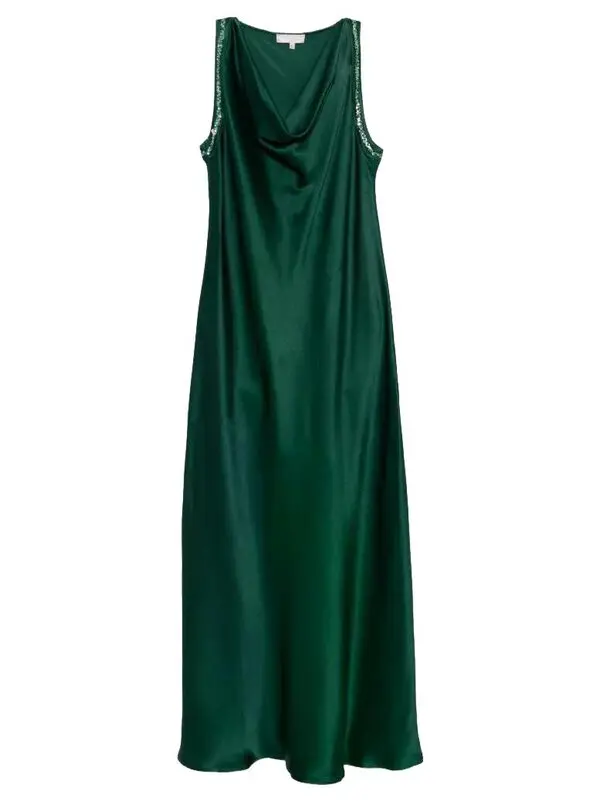 Antonelli Firenze Marcus Sequin-embellished Maxi Dress - Green