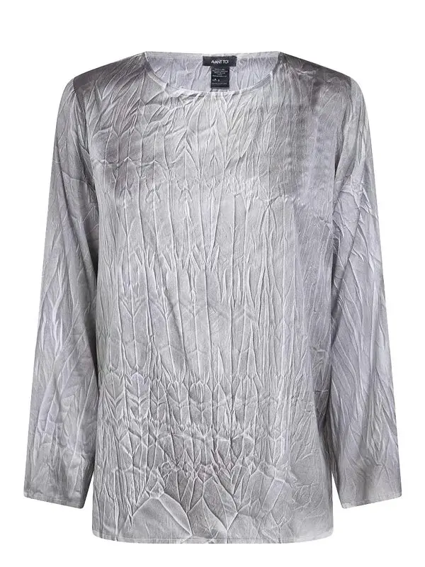 Avant Toi Long-sleeve Shirt - Grey