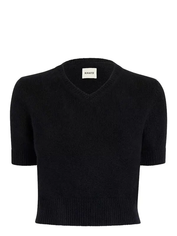 Khaite Jas Cashmere Pullover - Black