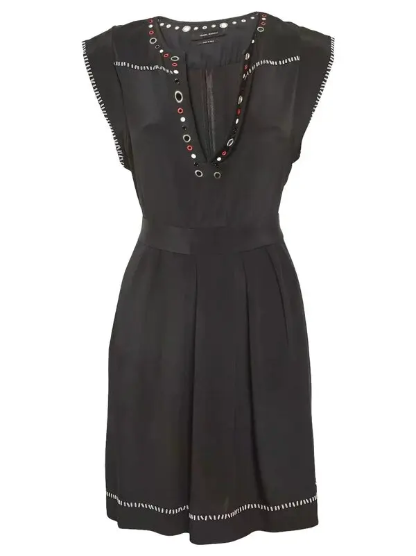 ISABEL MARANT VINTAGE Silk Dress - Black