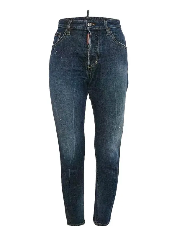 Dsquared2 Cotton Denim Jeans - Blue