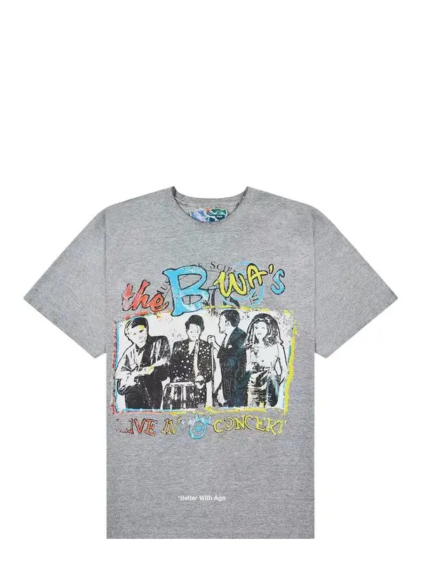 BETTER WITH AGE Cosmic Graphic-print -t-shirt - Grey
