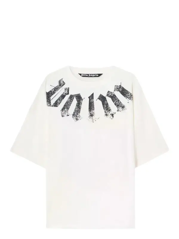 Palm Angels Logo T-shirt - White