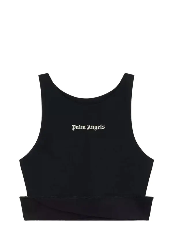 Palm Angels Classic Logo Top - Black