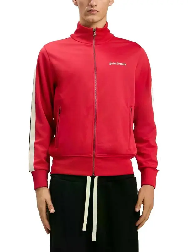 Palm Angels Logo-stripe Track Jacket - Red