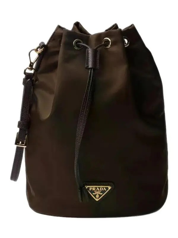 Prada Re-nylon Pouch - Brown