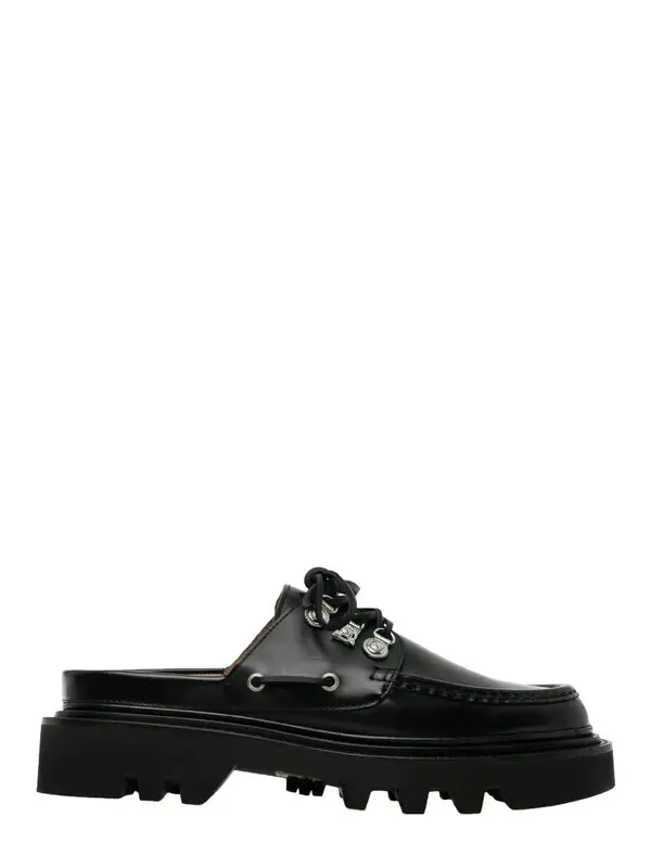 TOGA VIRILIS Metal Mules - Black