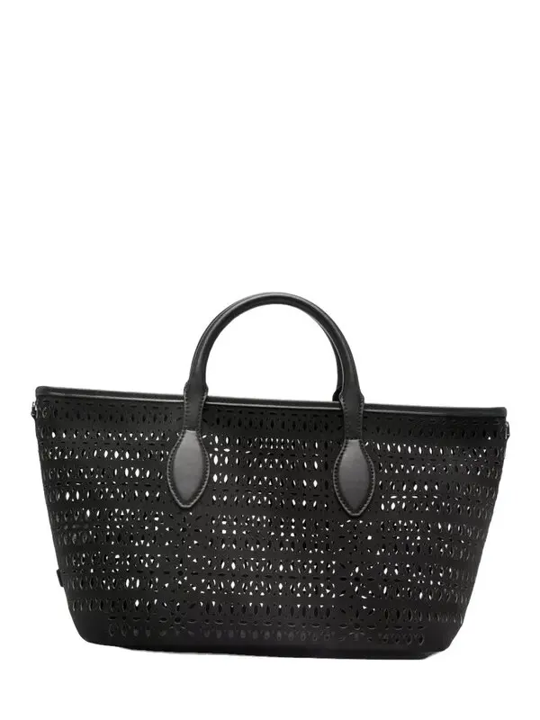 GIANNI CHIARINI Laser-cut Tote Bag - Black