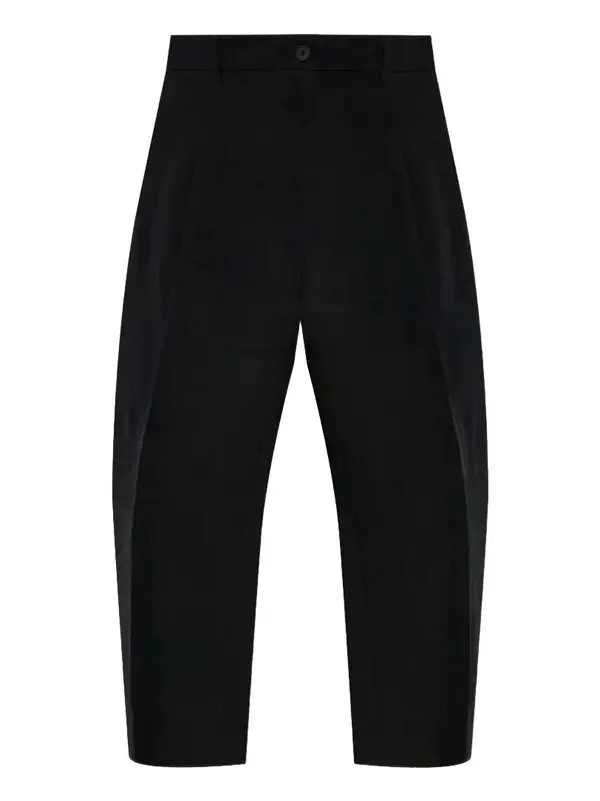 Studio Nicholson Minos Pleated Trousers - Black