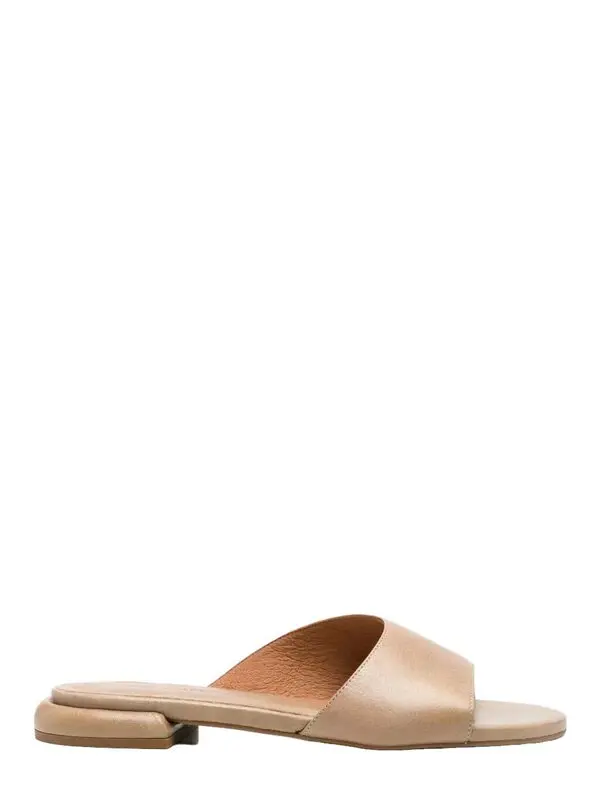 ANGEL ALARCON Lucia Leather Sandals - Neutrals