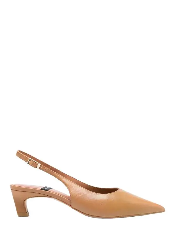 ANGEL ALARCON Suzanne Slingback Pumps - Neutrals