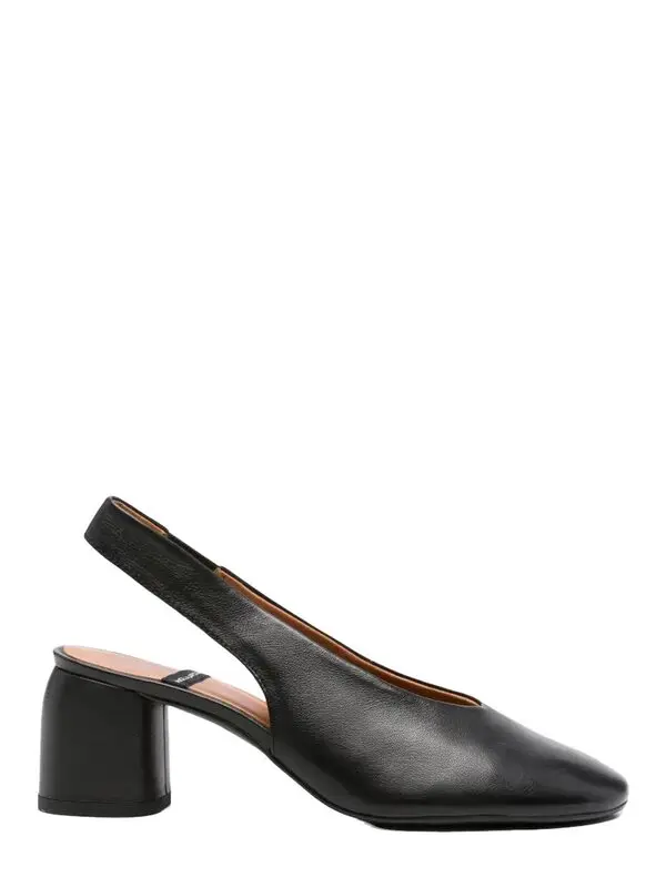 ANGEL ALARCON Beira Round-toe Pumps - Black