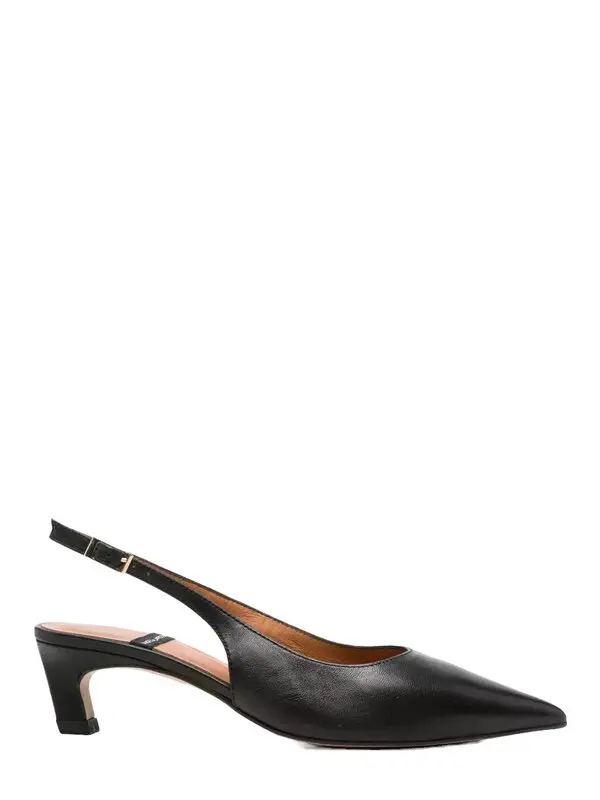 ANGEL ALARCON Suzanne Pointed-toe Pumps - Black
