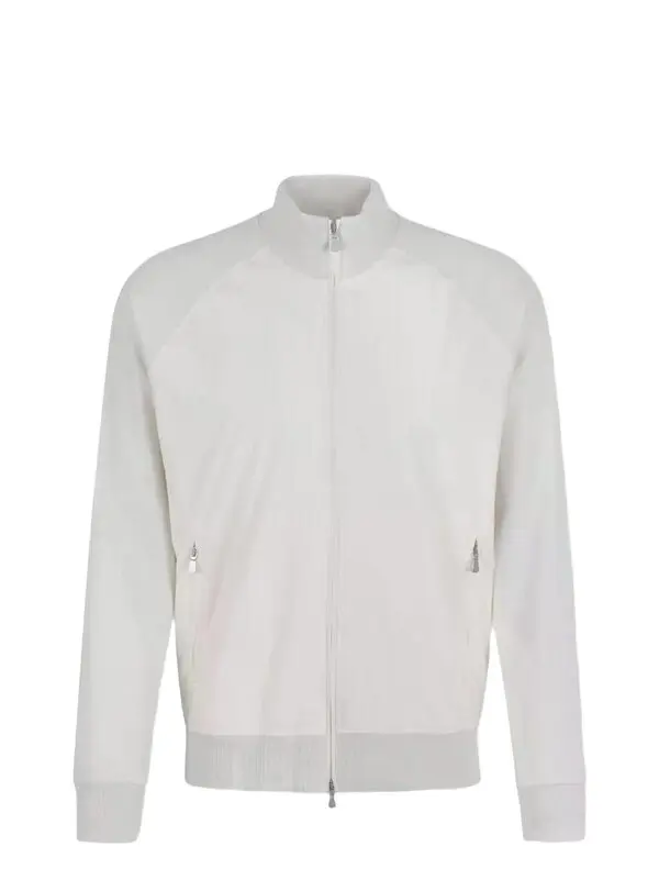 GRAN SASSO Zip-up Sweatshirt - White
