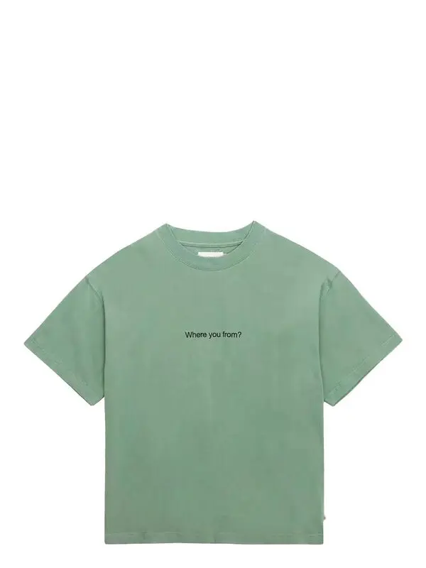 HONOR THE GIFT Where You From Short-sleeves T-shirt - Green